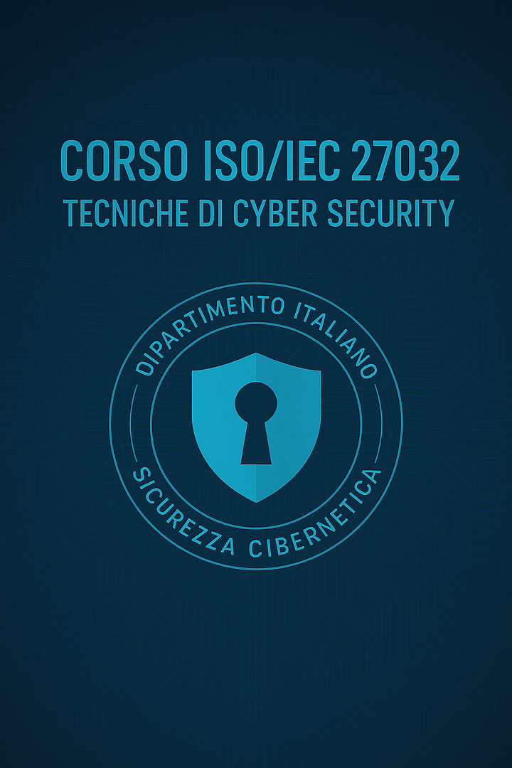 corso ISO /IEC tecniche Cyber Security - Dipartimento Italiano per la ...